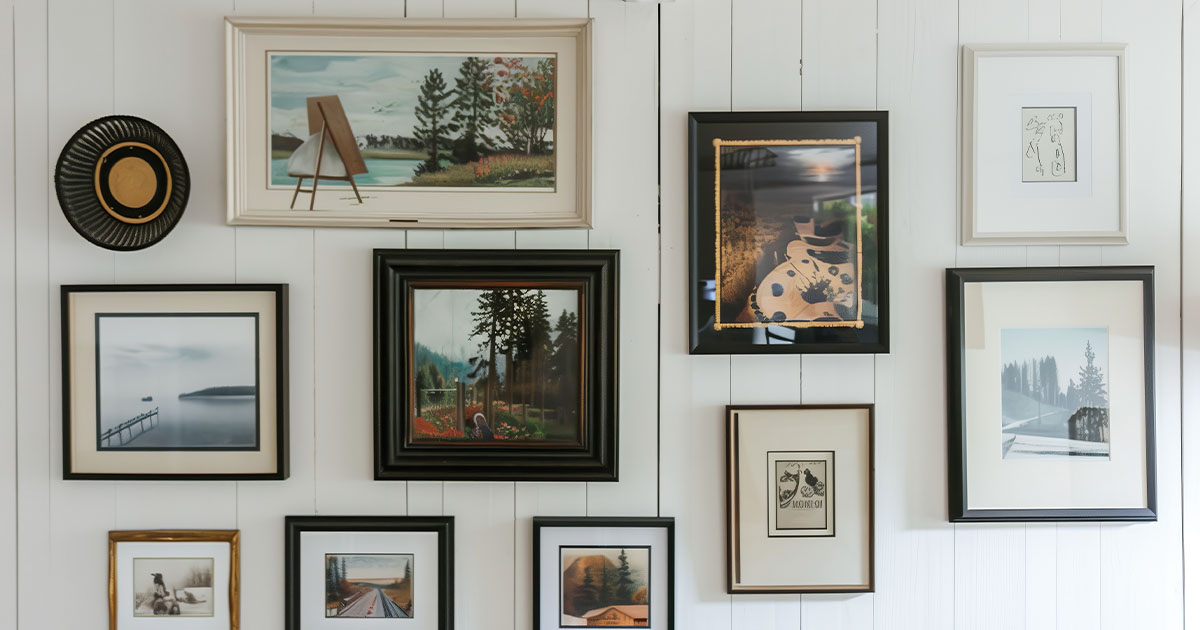 Gallery Wall Ideas: How to Create a Gallery Wall | The Storage Space