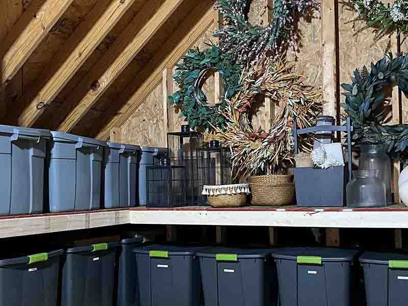 7 Steps to a Perfectly Organized Attic from @brunoandlibby | The ...