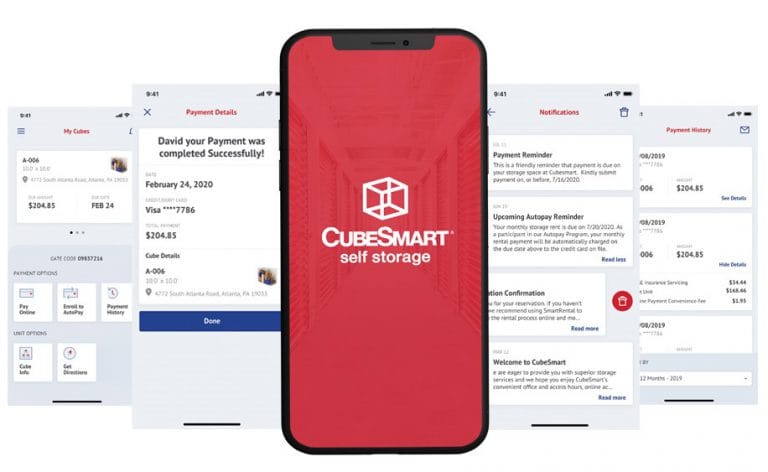 CubeSmart Mobile App | Available for iOS & Android