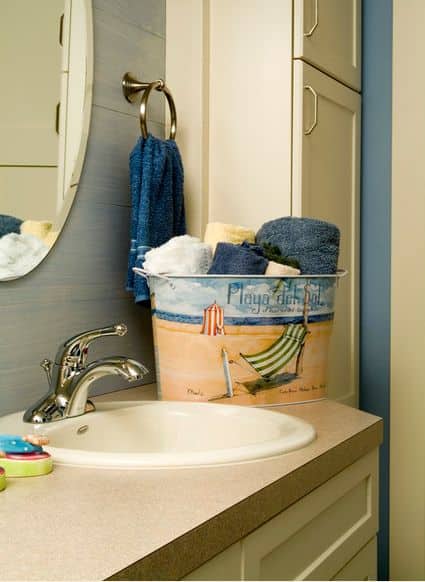 Beyond the Pail: 10 Ways to Add Buckets to Home Décor | The Storage Space
