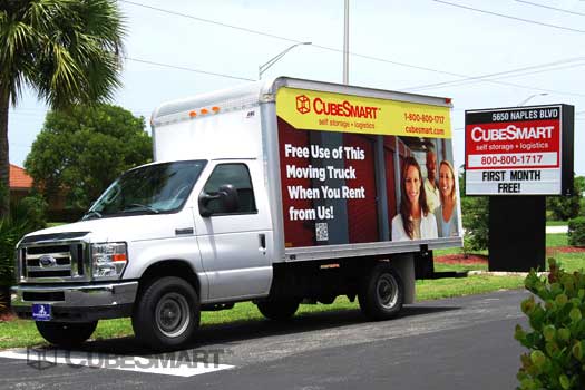 Self-Storage Units at 5650 Naples Boulevard in Naples, FL @CubeSmart